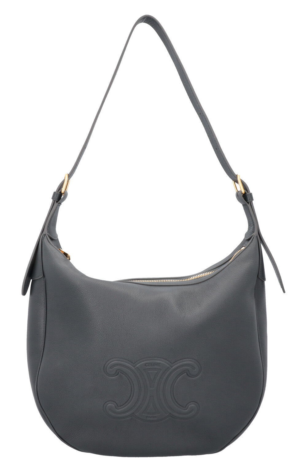 CELINE Medium Heloise Shoulder Bag Grey – REAWAKE