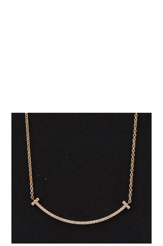 TIFFANY&CO T Smile Necklace Small 18K – REAWAKE