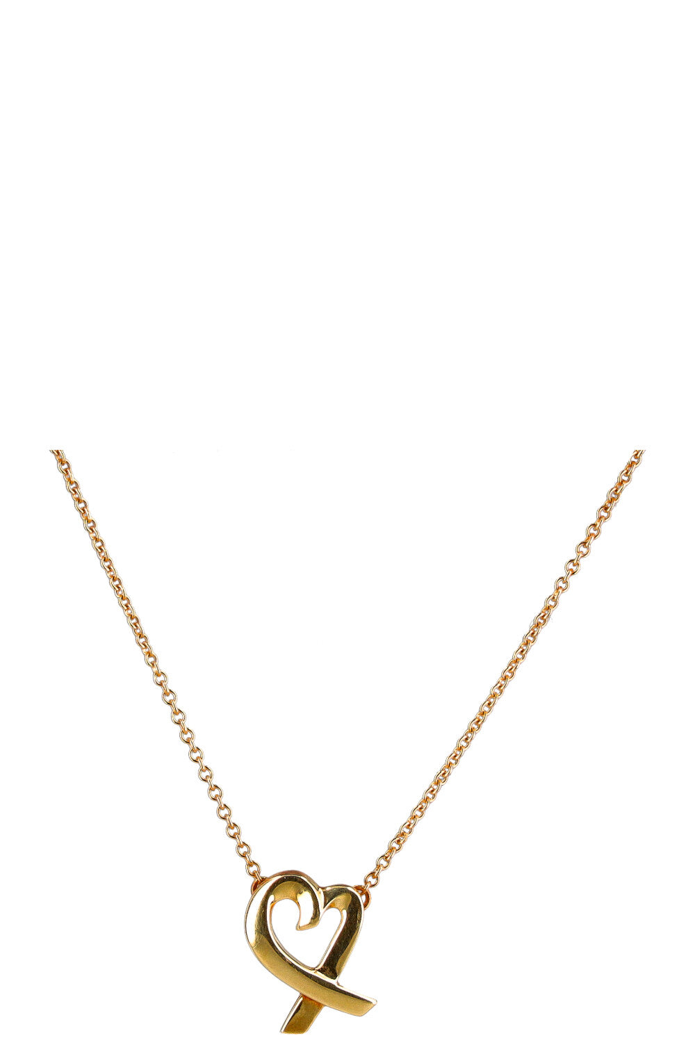 TIFFANY&CO Loving Heart Necklace Gold – REAWAKE